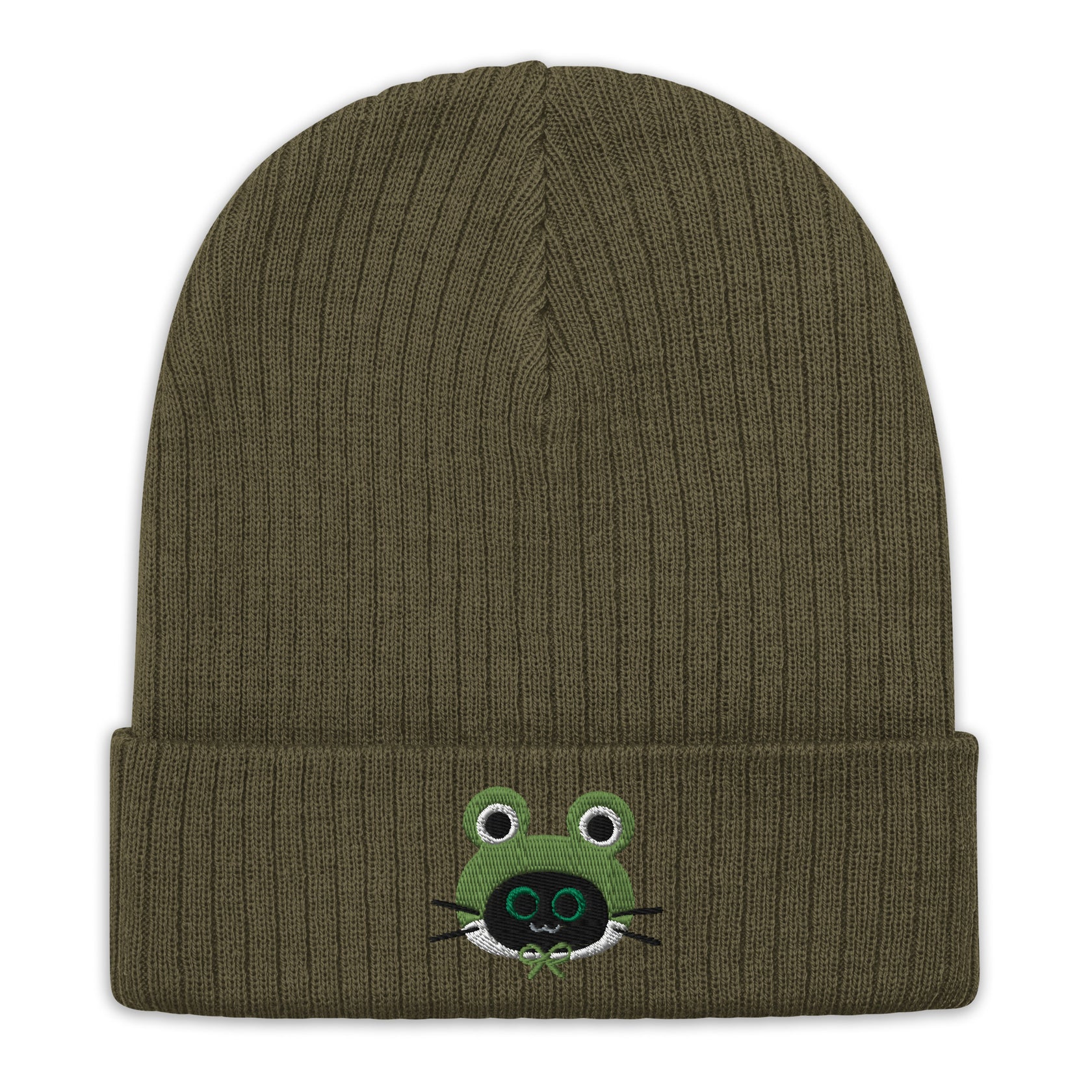 Frog Hat Ribbed knit beanie – Little Kitty, Big City